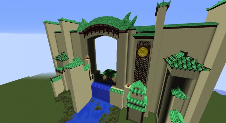 Big wall asia Minecraft Map