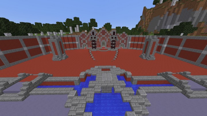 Turf War map TW Station Brawl Minecraft Map