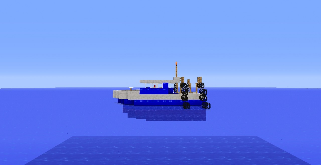 Fishing boat Minecraft Map