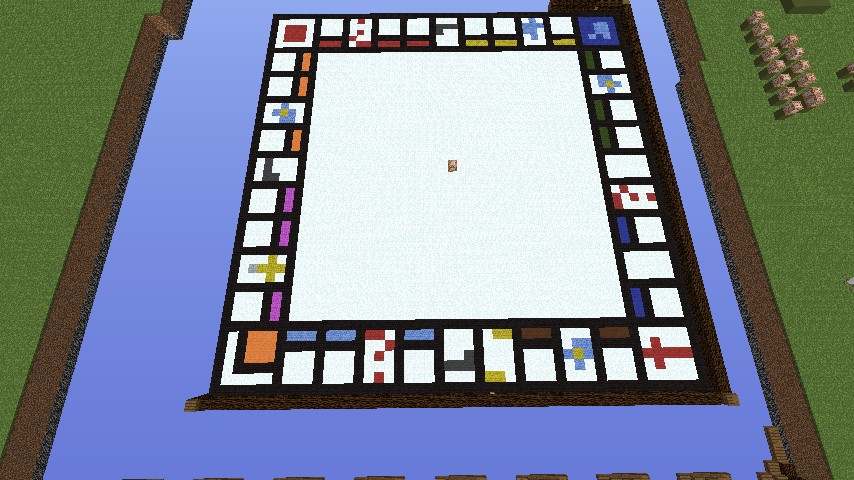 Melonpoly (A Minecraft Recreation Of Monopoly) Minecraft Map