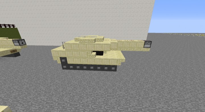 M1 Abrams - tank Minecraft Map