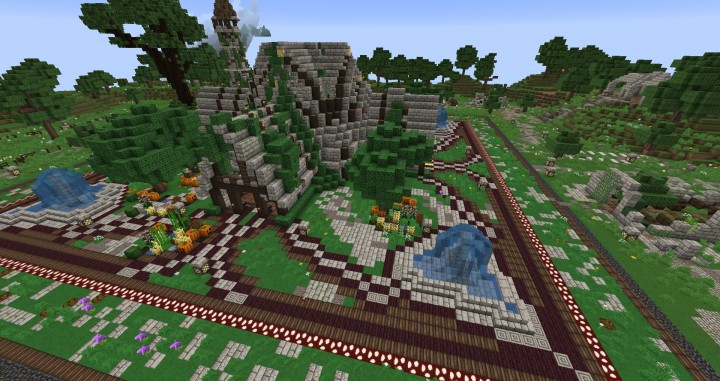 My PVP Server Spawn Minecraft Map
