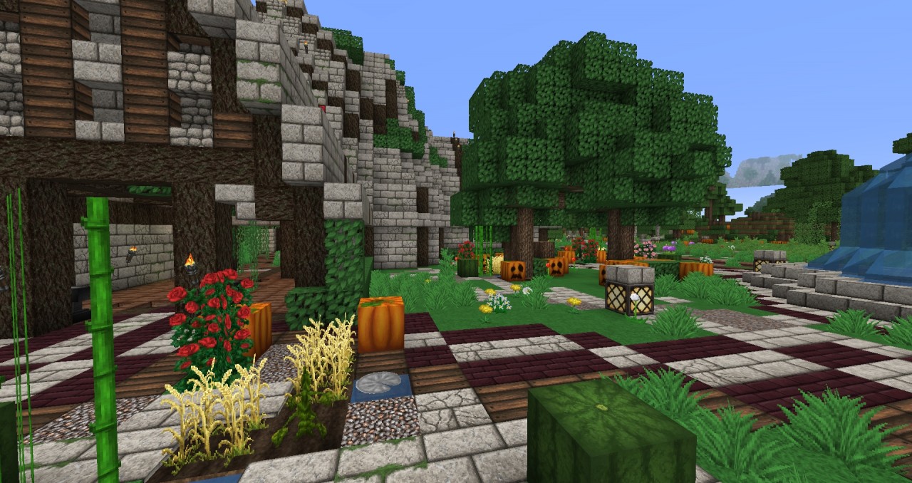 My PVP Server Spawn Minecraft Map