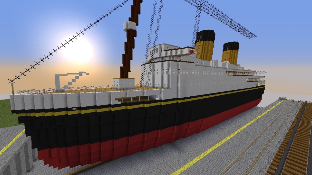 MV Georgic II Minecraft Map