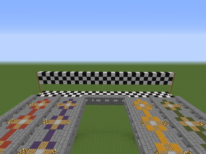 Lucky Block Race Minecraft Map