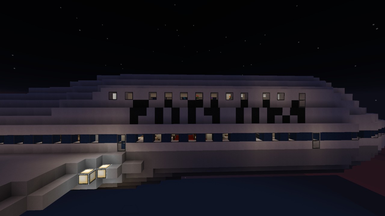 Pan American World Airways (PAN AM) 747-200B Minecraft Map