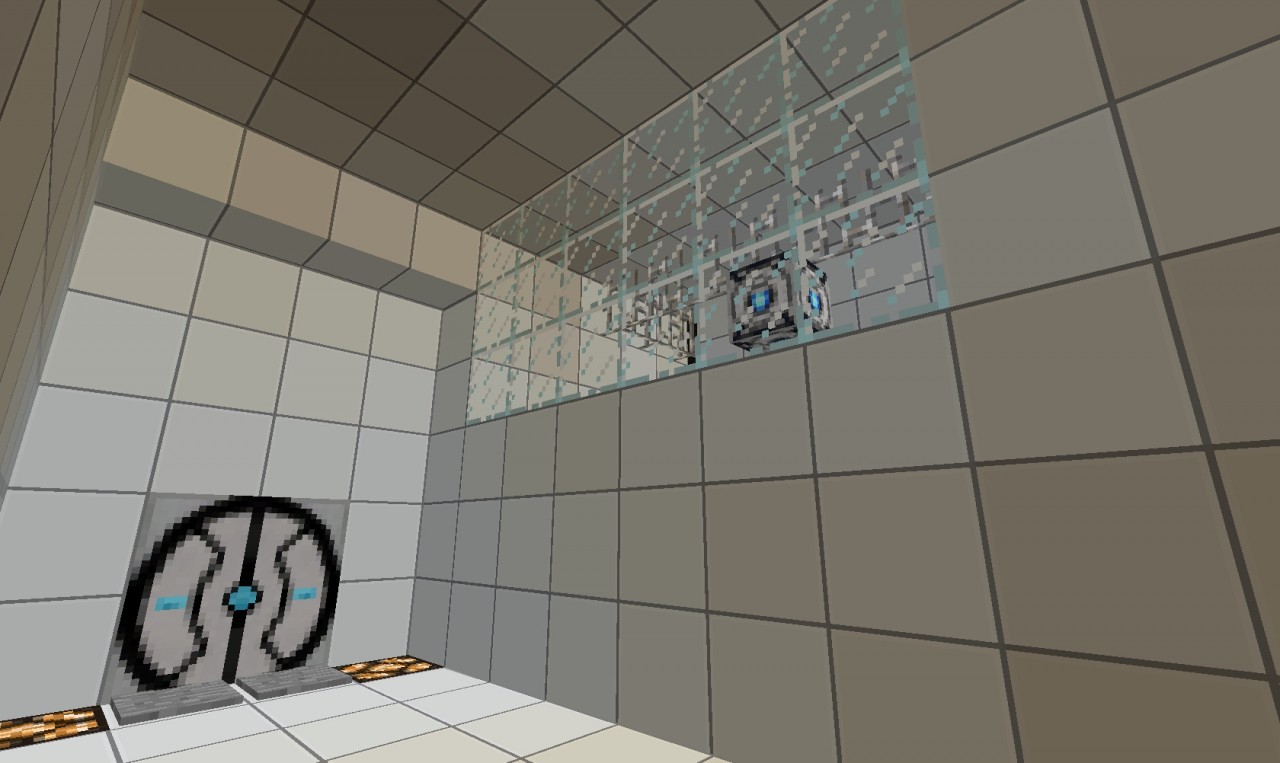 Portal Test Chambers Minecraft Map