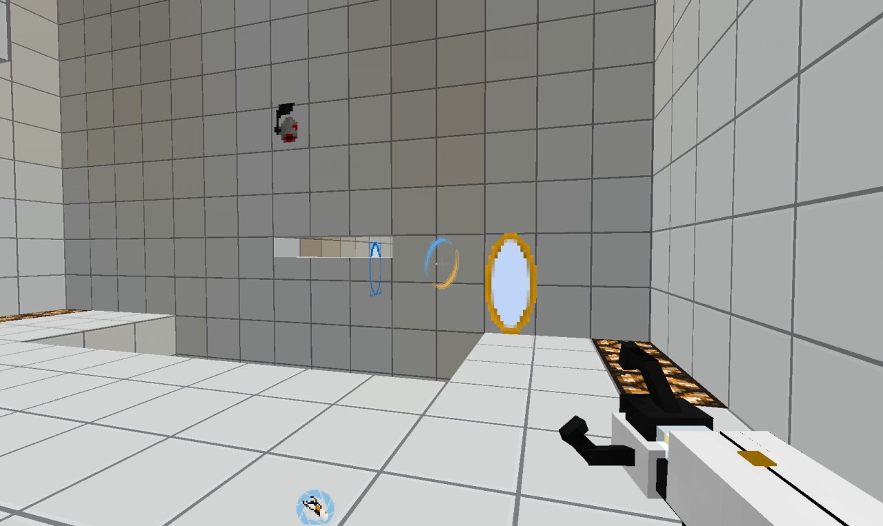 Portal Test Chambers Minecraft Map