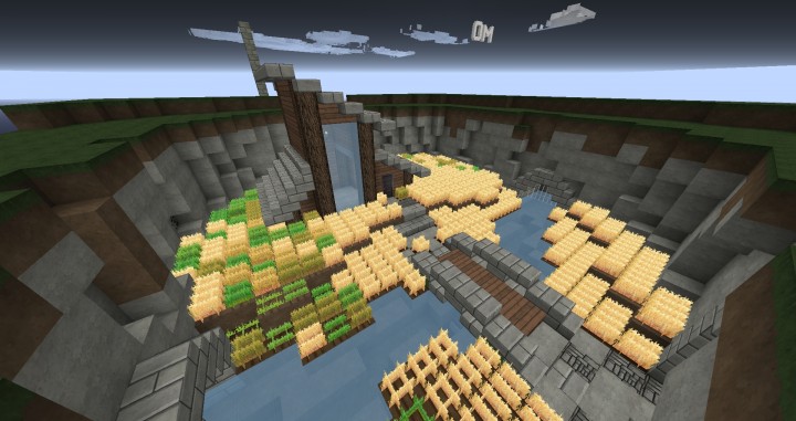 32x32 Prison Plot - Small Farm Minecraft Map