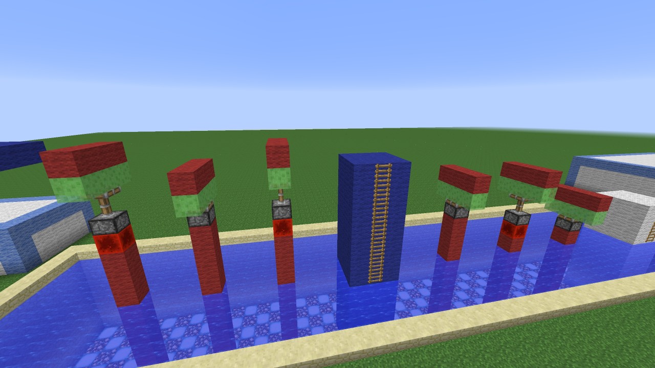 Wipeout Qualifier in Minecraft! Minecraft Map