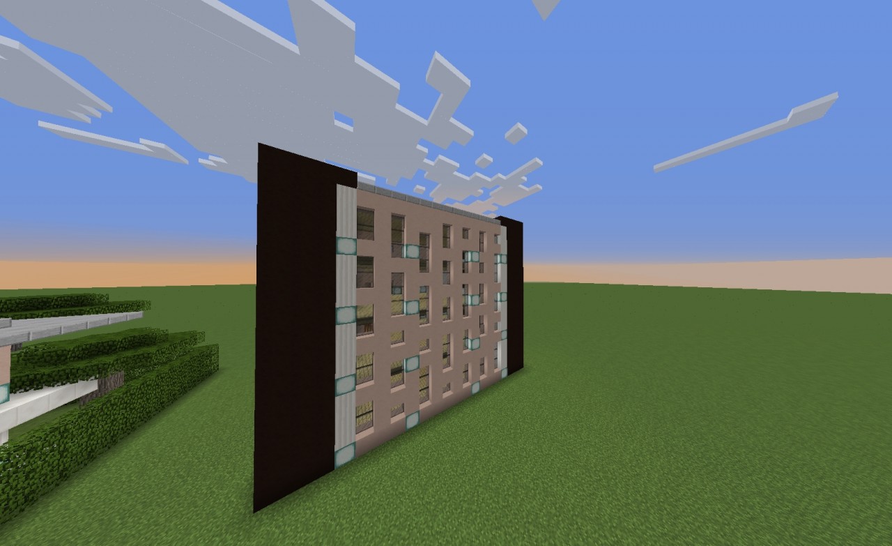 Glass Bulding Minecraft Map