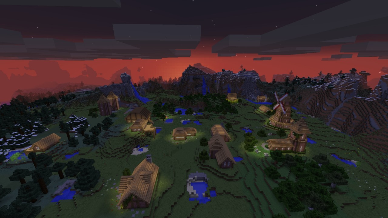 Local village Minecraft Map