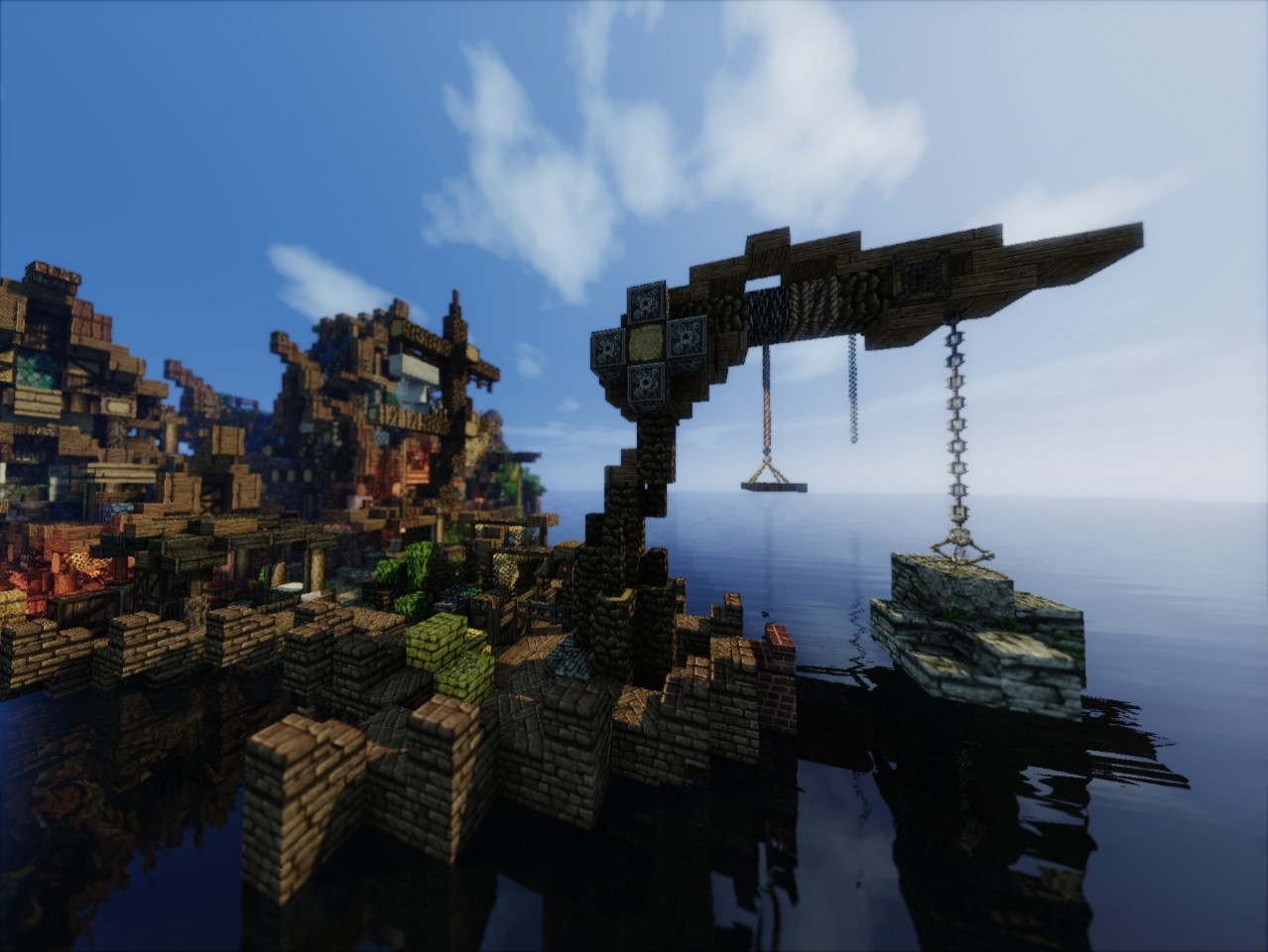 Spanish isle of Seville Minecraft Map