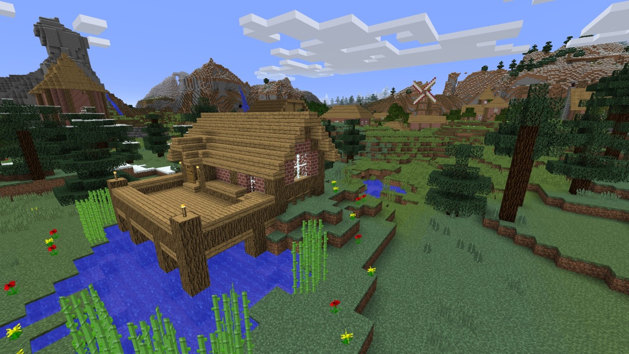 Local village Minecraft Map