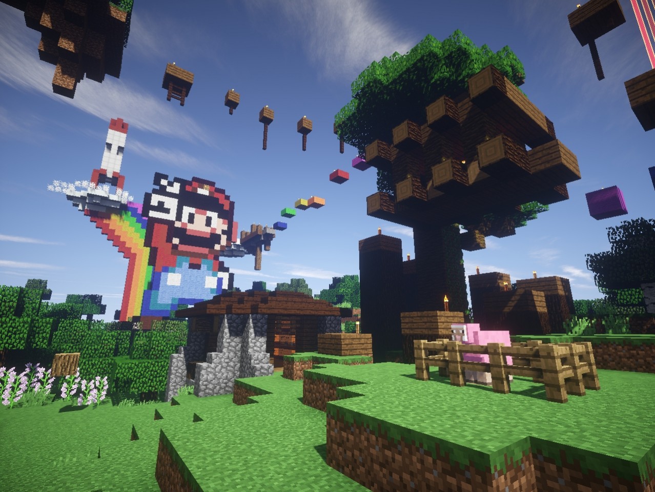 Epic Jump Map: Crazy Day Minecraft Map