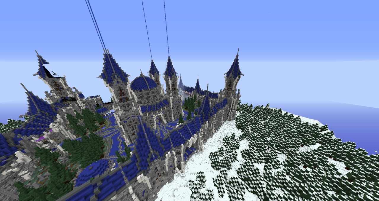 PremiumCraft > Factions > (Snow Warzone Terrain) Minecraft Server