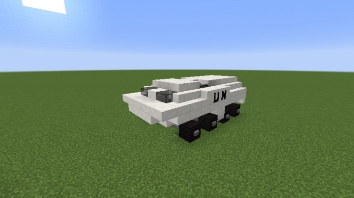 UN Armored Vehicle Minecraft Map