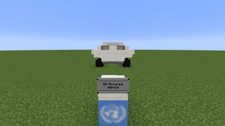 UN Armored Vehicle Minecraft Map