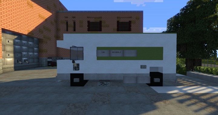 Vehicle - Removal Van Minecraft Map