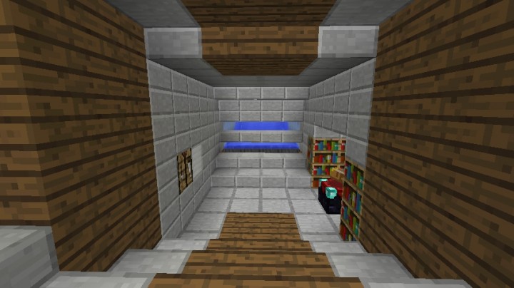 auto item sorter & auto furnace Complex redstone base Minecraft Map