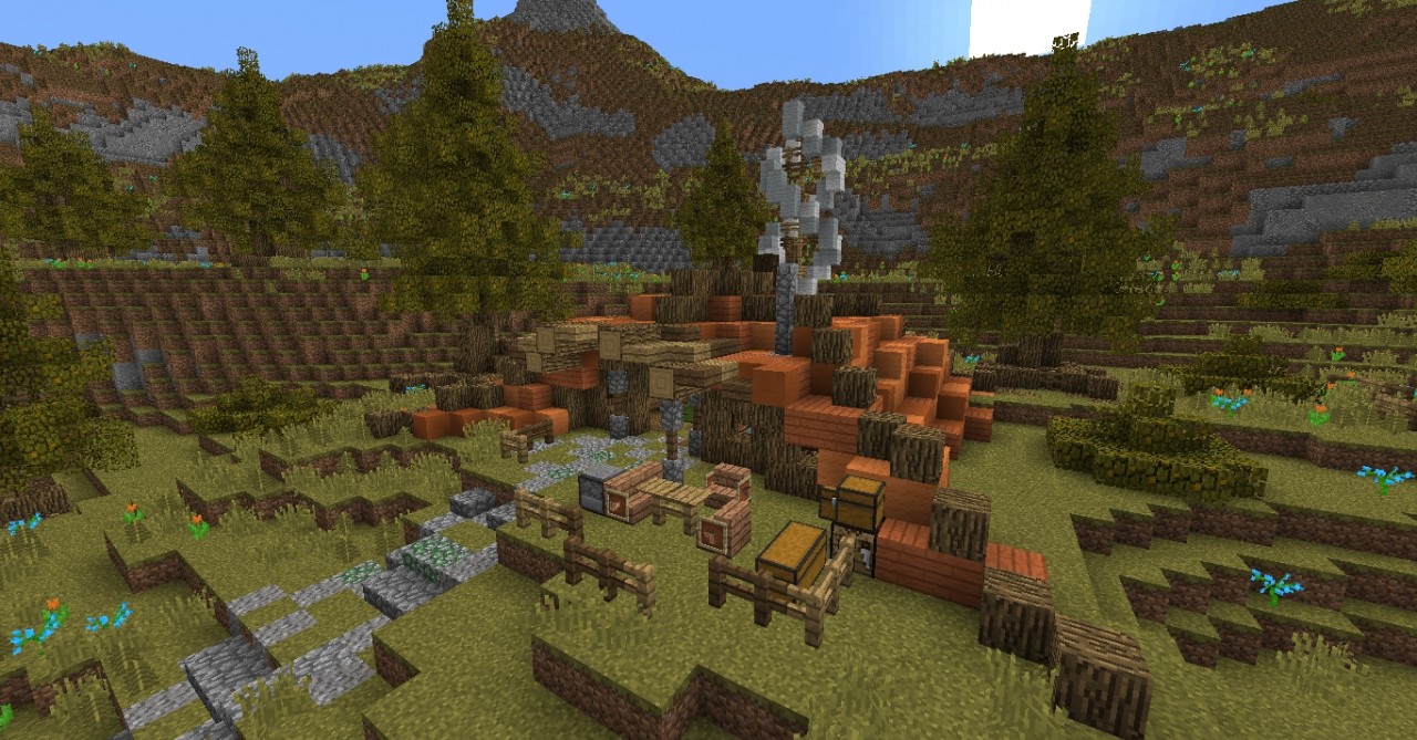The Lone Settlement Minecraft Map