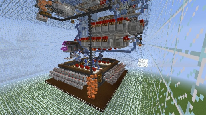 auto item sorter & auto furnace Complex redstone base Minecraft Map