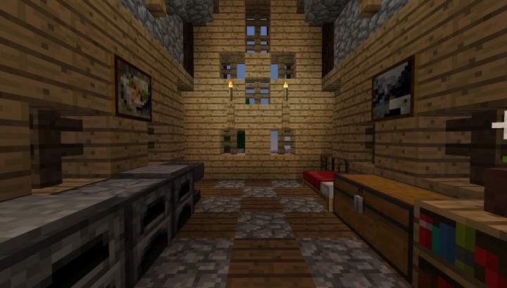 Small Rustic House Minecraft Map