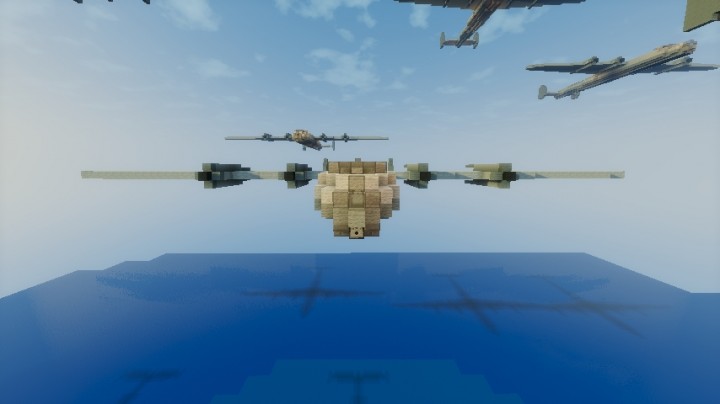 Consolidated B-24 Liberator Minecraft Map