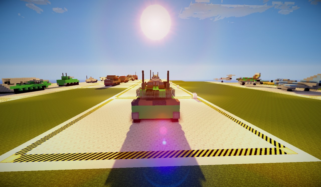LEOPARD 2A4 main battle tank Minecraft Map