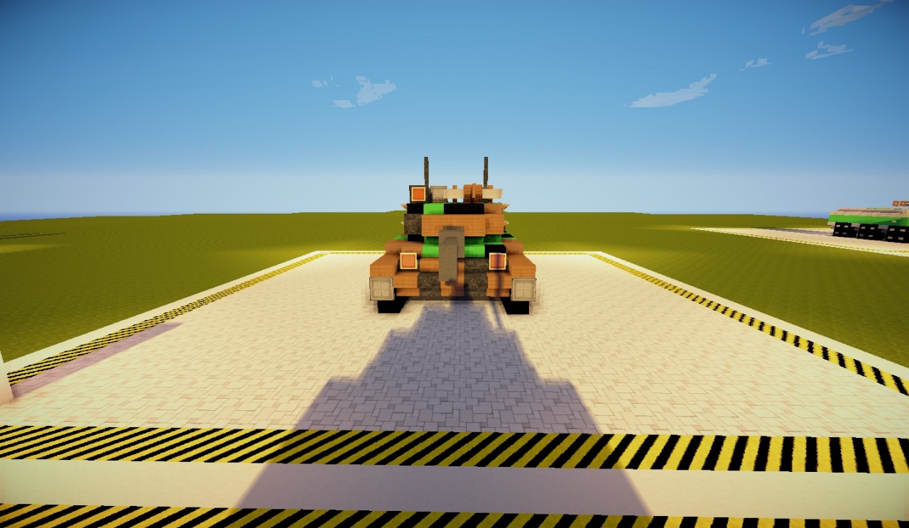 LEOPARD 2A4 main battle tank Minecraft Map