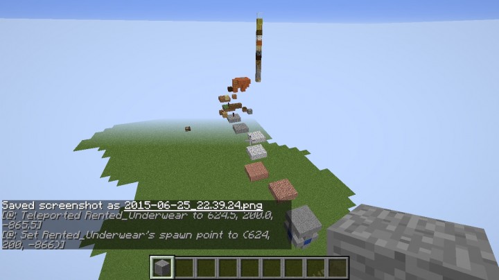 Exploring All Blocks parkour (1.8) Minecraft Map