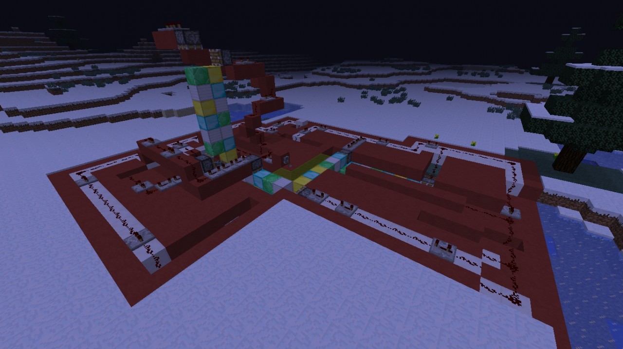 Santa's Gift Factory [FULLY WORKING WITH REDSTONE] Minecraft Map