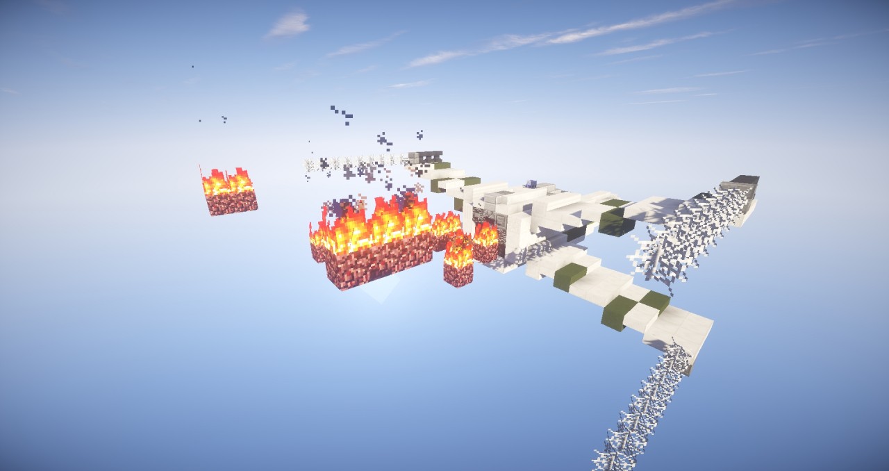 Star Wars X-wing class Minecraft Map