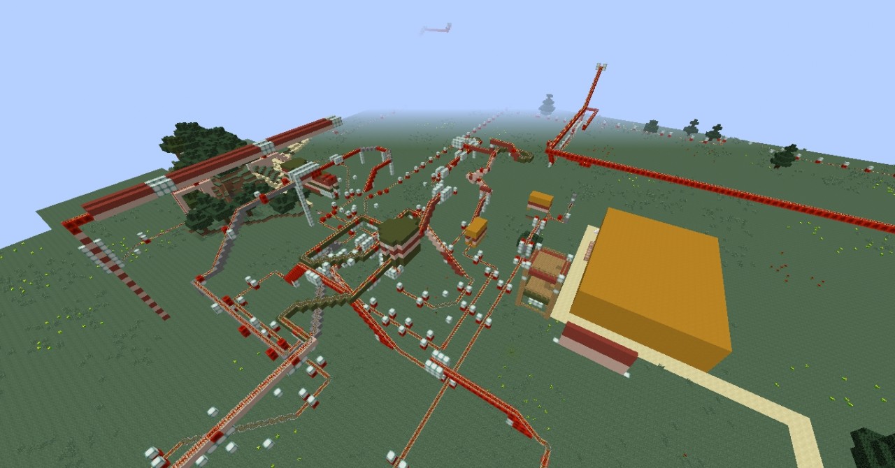 Rollercoaster #2.4 Minecraft Map