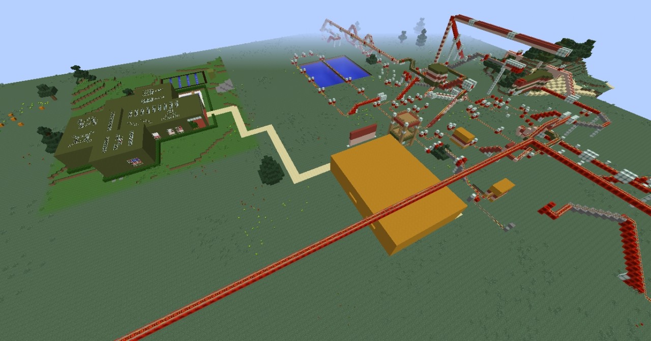 Rollercoaster #2.4 Minecraft Map