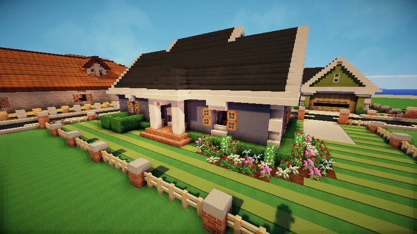 Craftsman House Minecraft Map