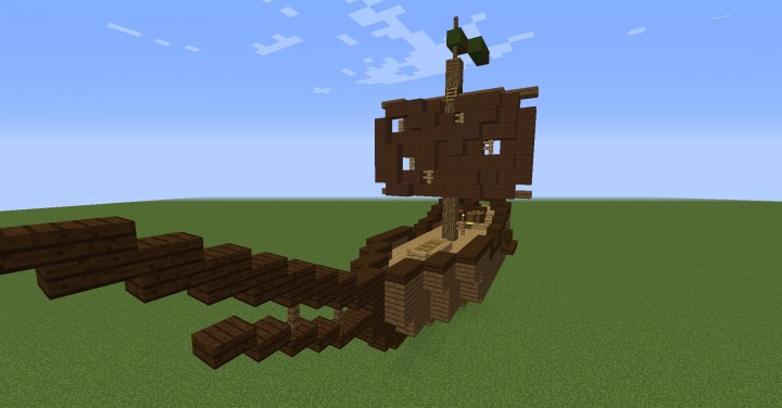 Merchant Ship I ♣ May ♣ Minecraft Map