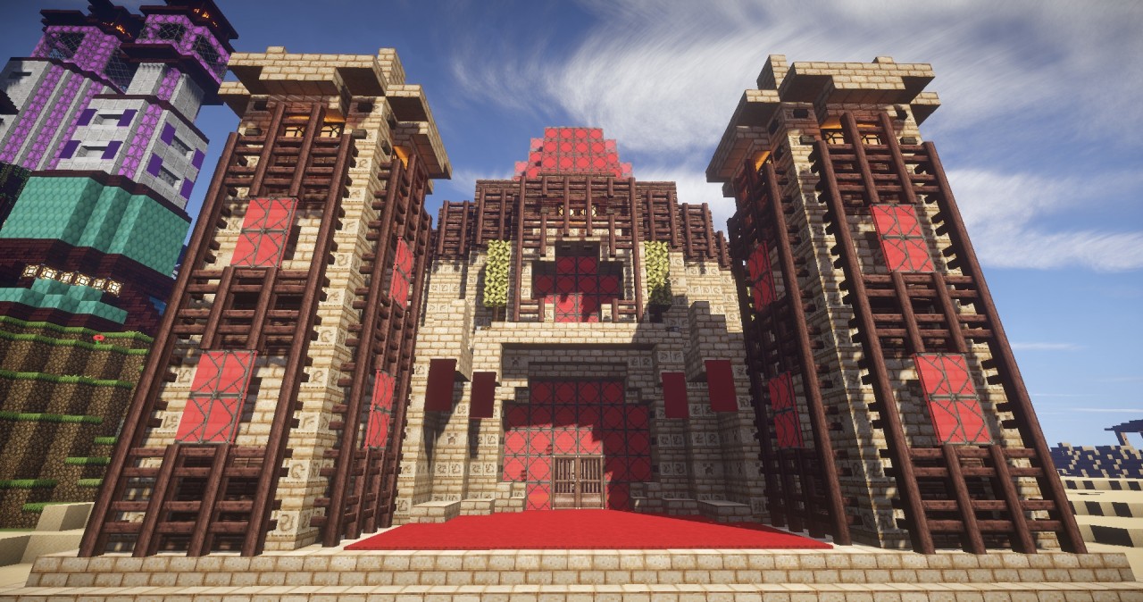 Sunset Kingdom Minecraft Map