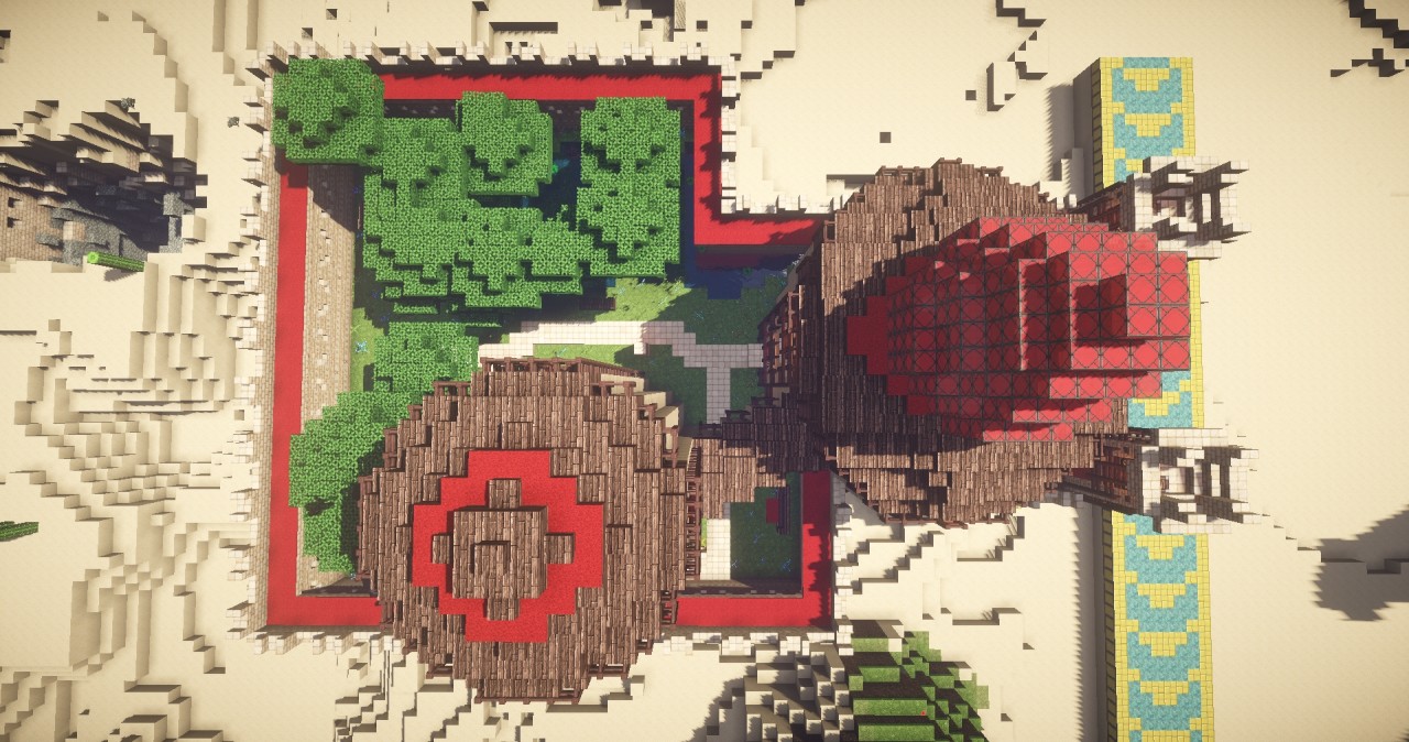 Sunset Kingdom Minecraft Map