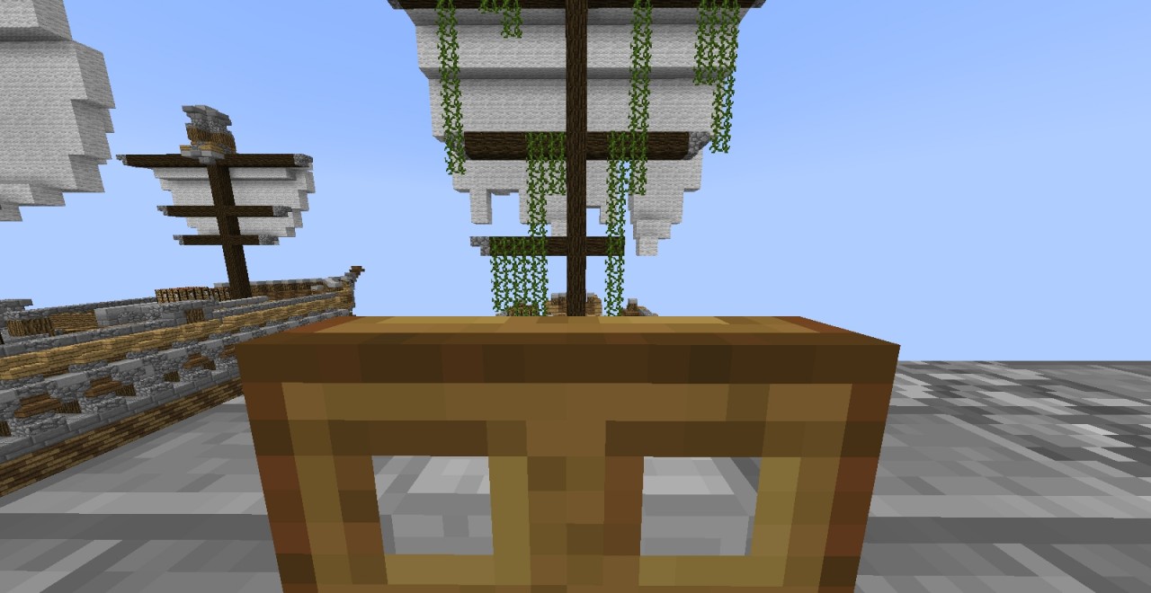 Just a Ship... (Normal and Destroyed version) Minecraft Map