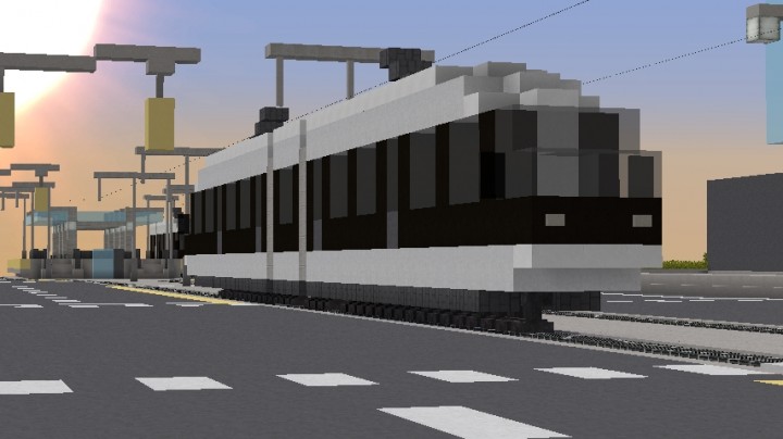 City Tram Minecraft Map