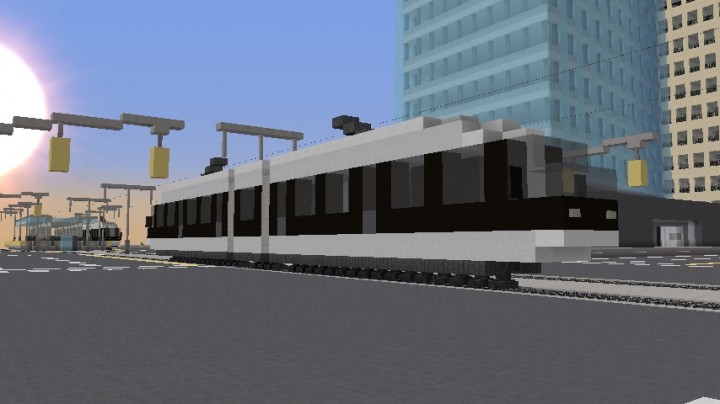 City Tram Minecraft Map