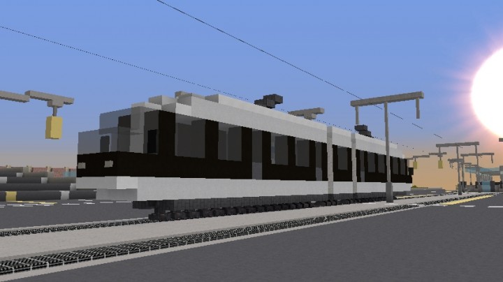 City Tram Minecraft Map