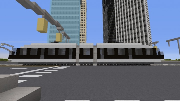 City Tram Minecraft Map