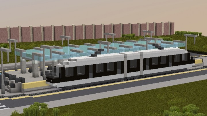 City Tram Minecraft Project