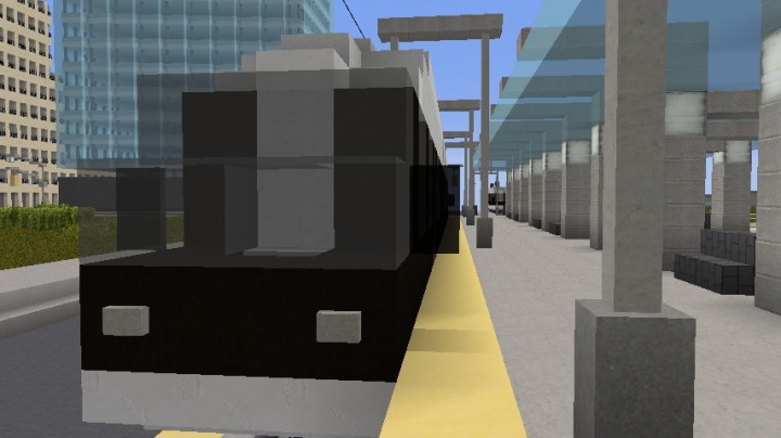 City Tram Minecraft Map