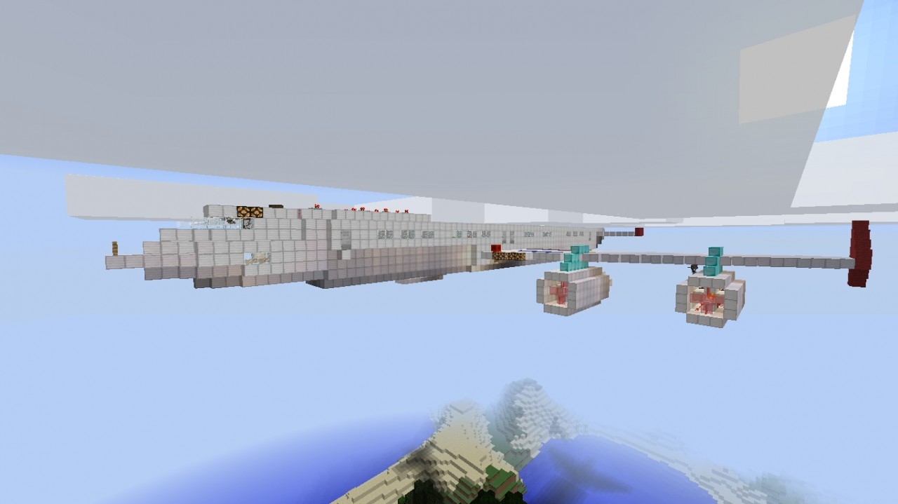 Airbus ACJ 340-849R Concept Minecraft Map