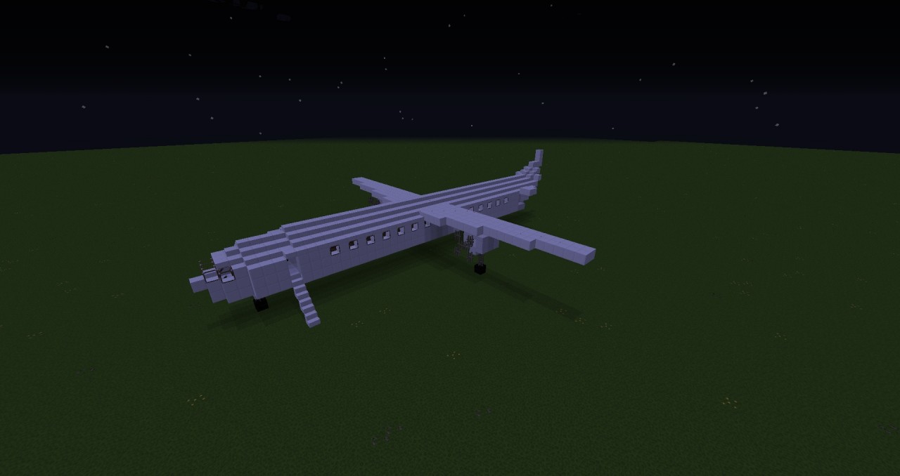 Bombardier Dash 8 Q 400 (Factory New) Minecraft Map