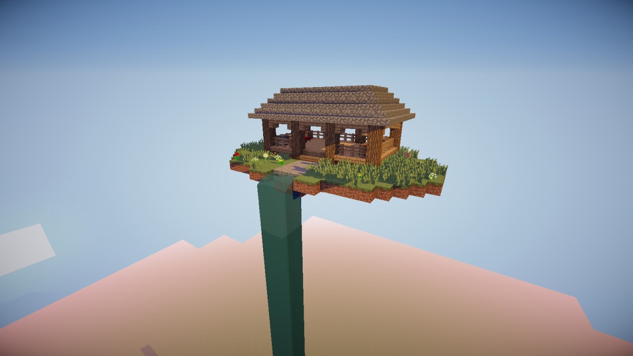 Sky Survival House Minecraft Map