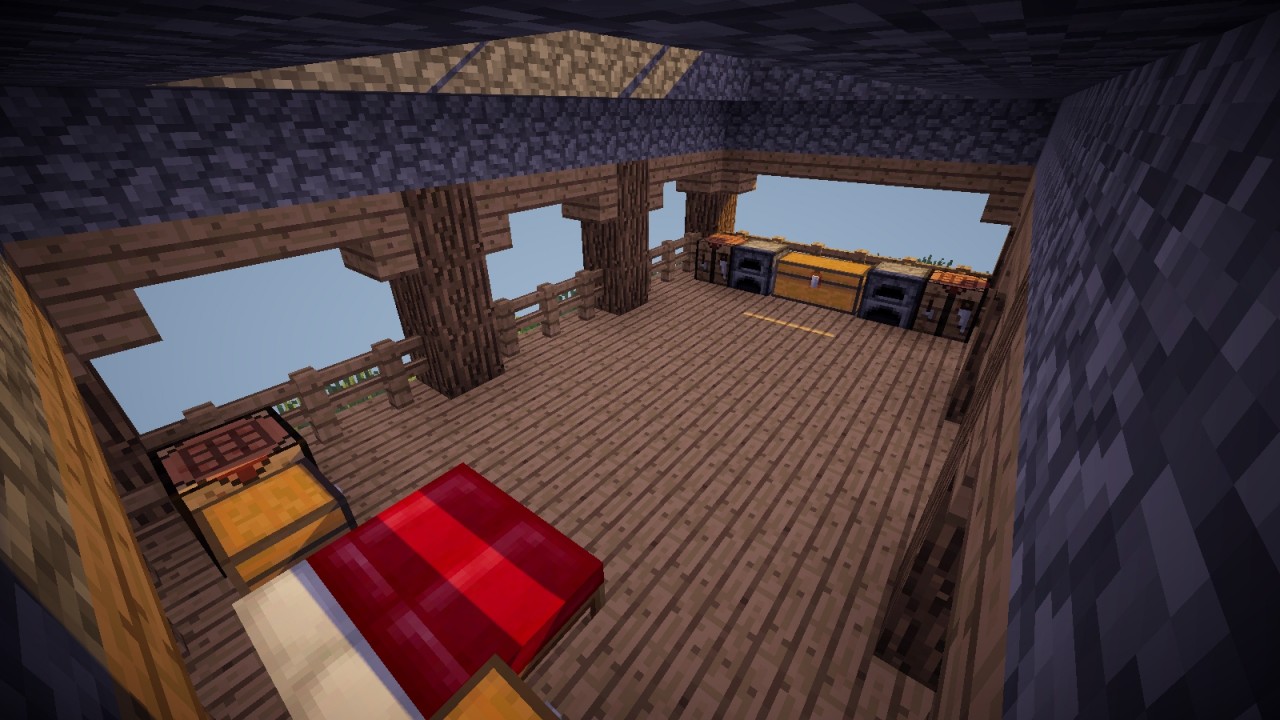 Sky Survival House Minecraft Map